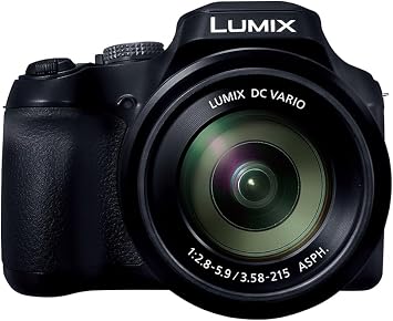 Panasonic LUMIX Compact Bridge Camera, 18.1MP 60x Zoom 4K Photo with ...