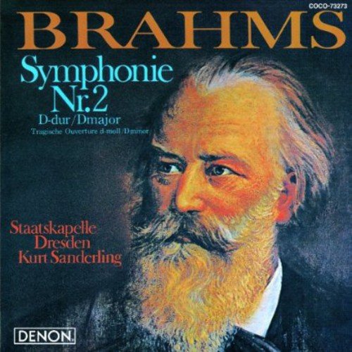 Kurt Sanderling - Brahms: Symphonie NR. 2/Tragische Ouverture - Amazon ...