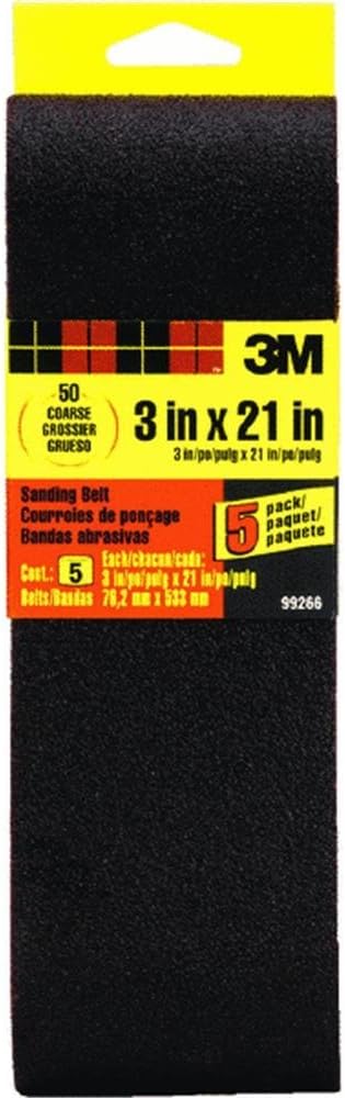 3M Rapid Removal 4x36 Power Sanding Belt, 36 grit, 1/Pack - Amazon.com