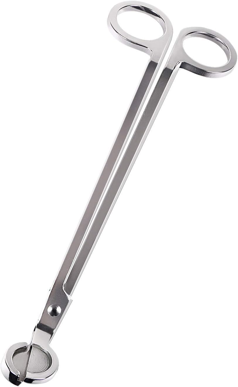 Amazon.com: CHEFBEE Candle Wick Trimmer, Polished Stainless Steel Wick ...