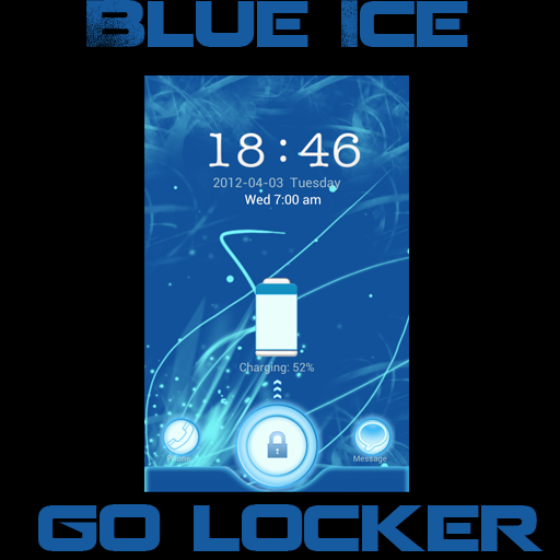 Go Locker Theme - Blue Ice - App on Amazon Appstore