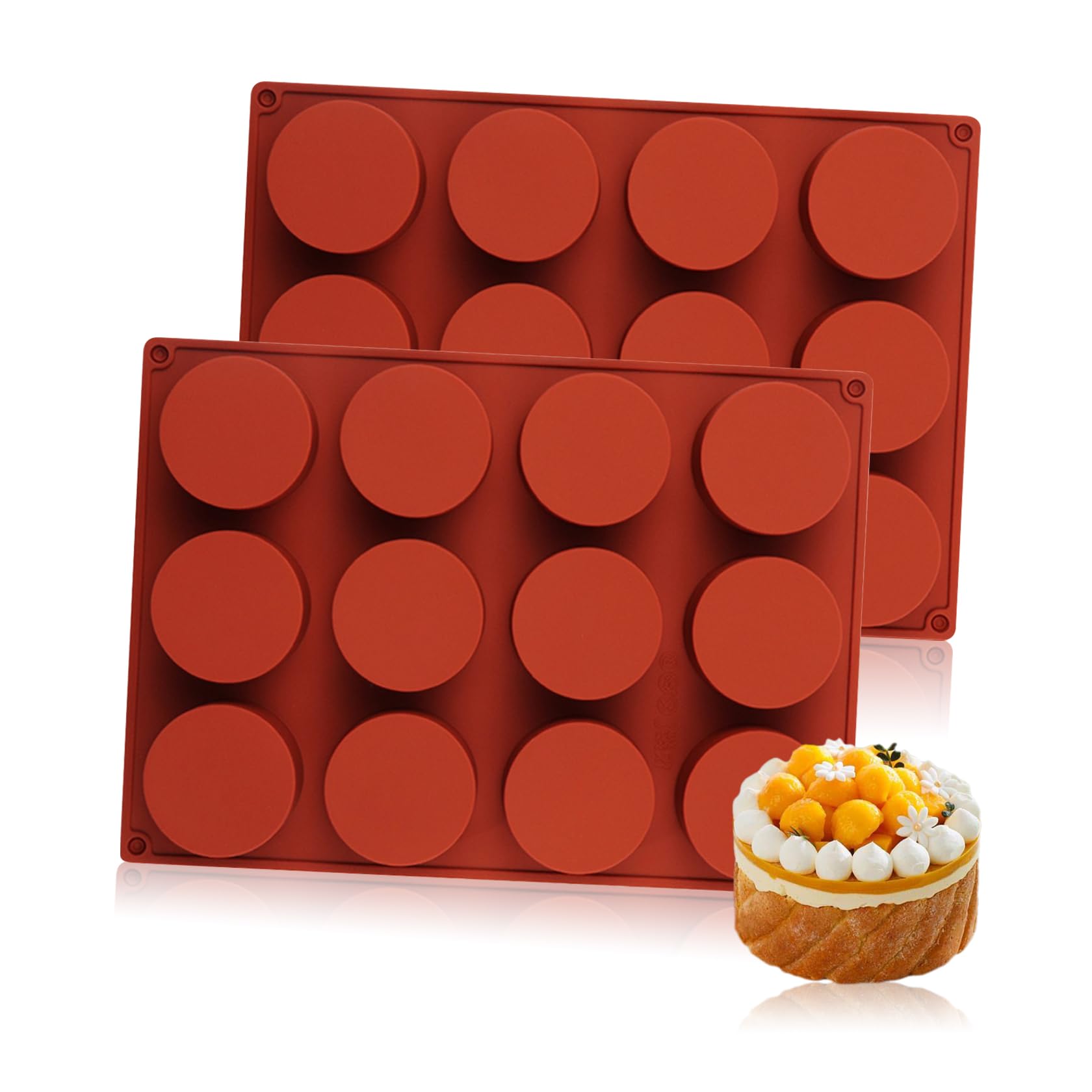 Amazon.com: 2PCS Silicone Lollipop Molds Candy Molds Silicone Sucker ...