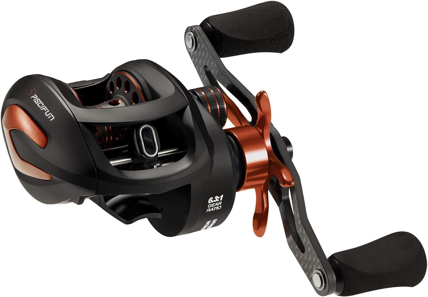 Amazon.com : Piscifun Phantom X Baitcasting Fishing Reels, Left Handed ...