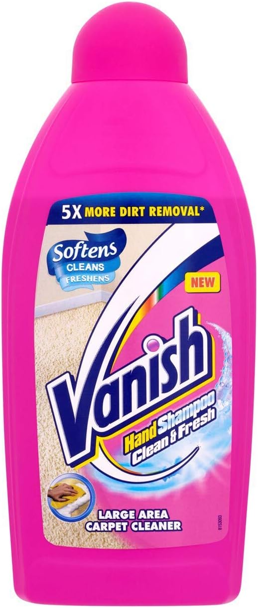 Amazon.com: Vanish Carpet Manual Shampoo Clean and Fresh Pure Air 450 ...