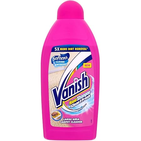 Amazon.com: Vanish Clean & Fresh Hand Carpet Shampoo Cleanser 450Ml ...