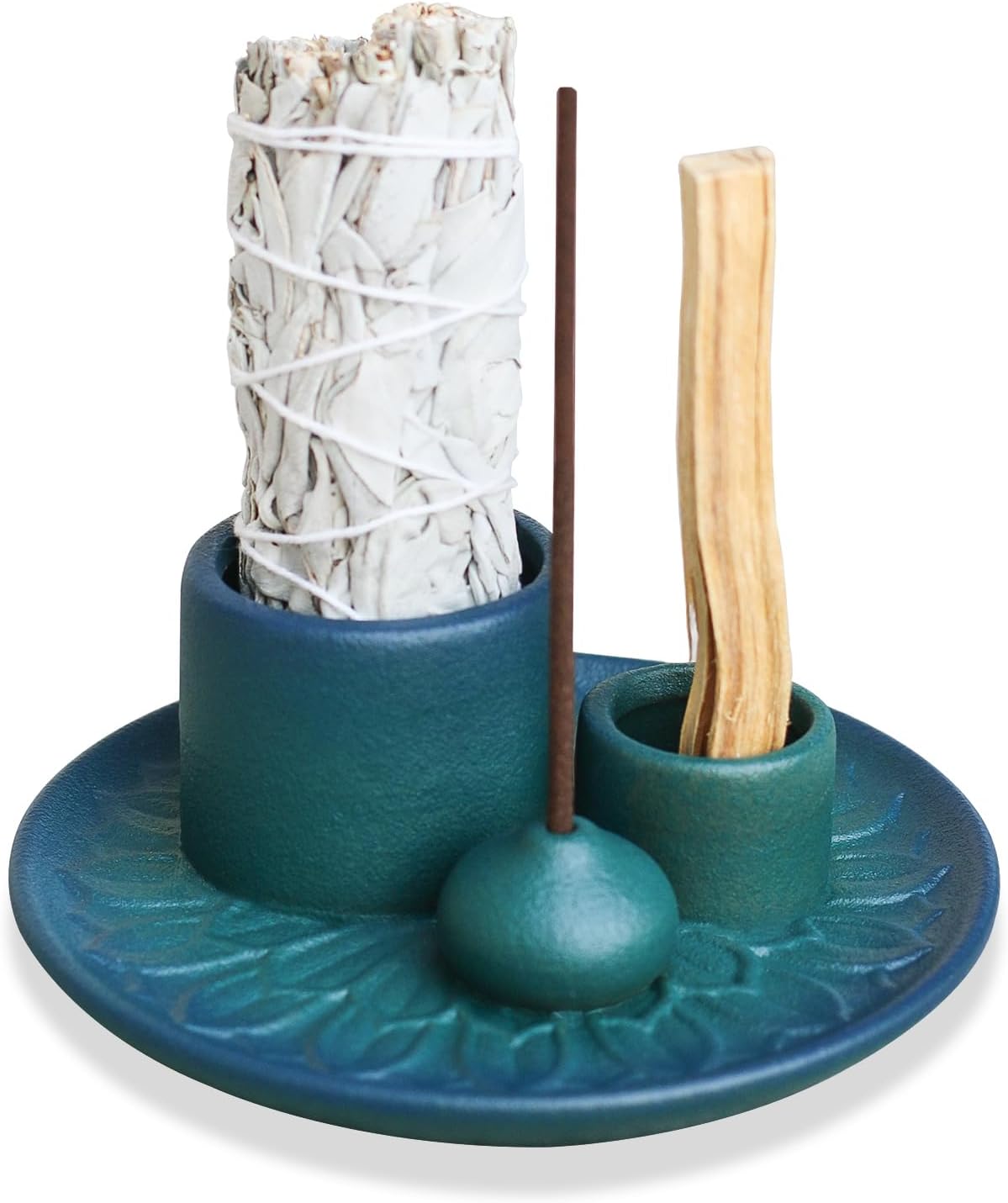 Amazon.com: Palo Santo Sticks Holder, Multi-Purpose Handmade Ceramic ...