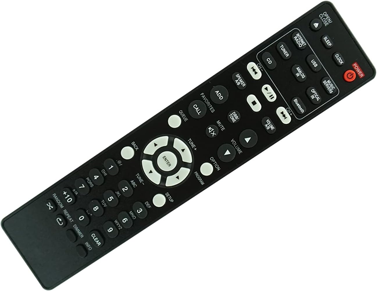 Amazon.com: HCDZ Replacement Remote Control for Marantz MCR610 M-CR610 ...
