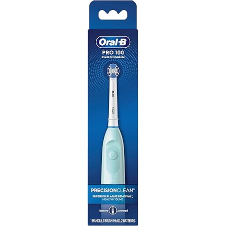 Amazon.com : Oral-B Pro 100 Precision Clean Battery Powered Toothbrush ...