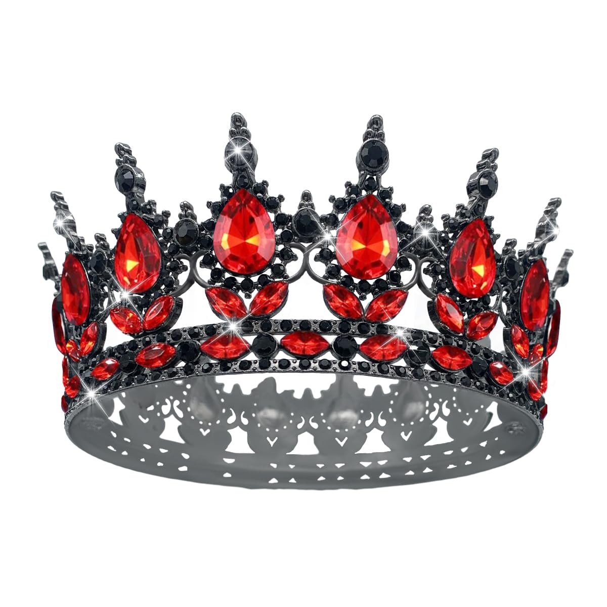 Queen Crown Rhinestone Wedding Crowns and Tiaras for Women Costume ...