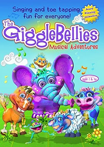 Amazon.com: The GiggleBellies Musical Adventures Digital DVD Volume 1 ...
