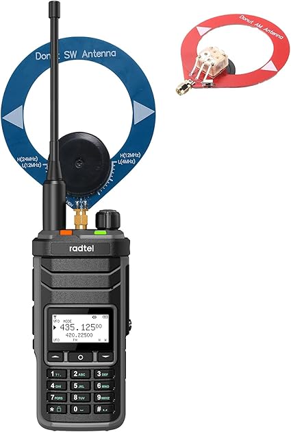 Amazon.com: Radtel RT-860 Multi Band Ham Radio HF UHF VHF Dual Band ...