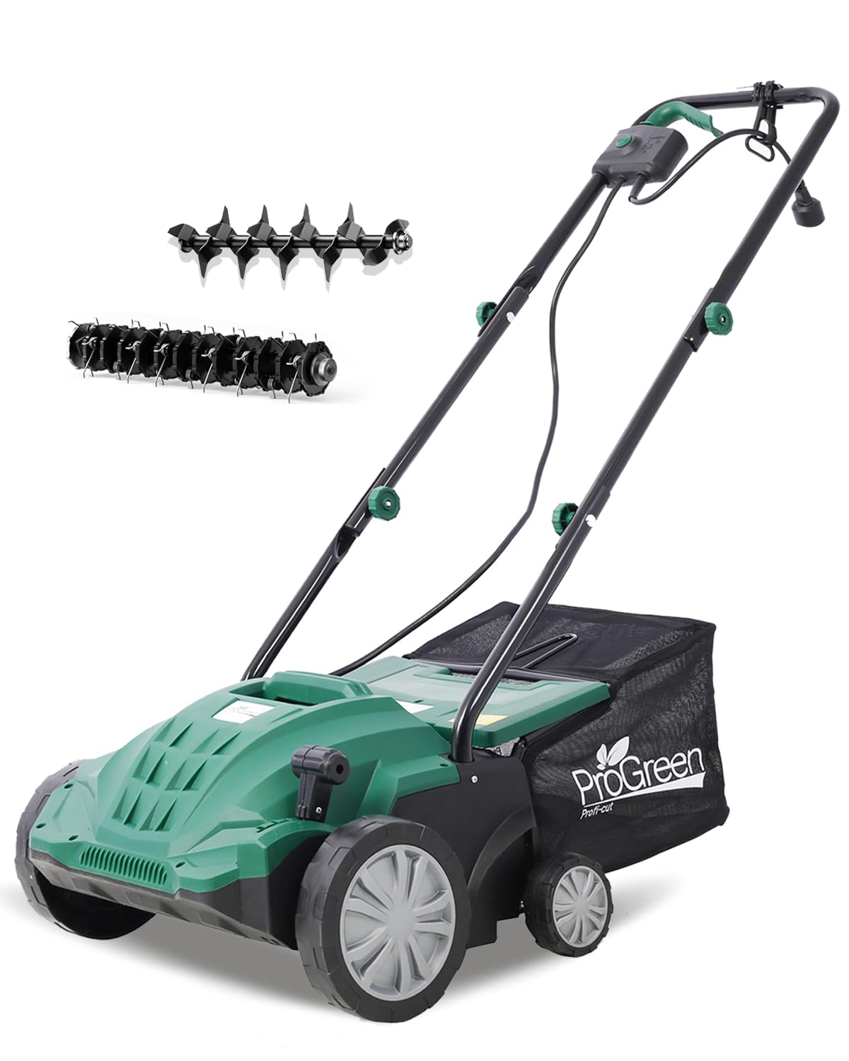 Amazon.com : SPOWAY 13 Inch Electric Dethatcher and Scarifier, 12 Amp ...