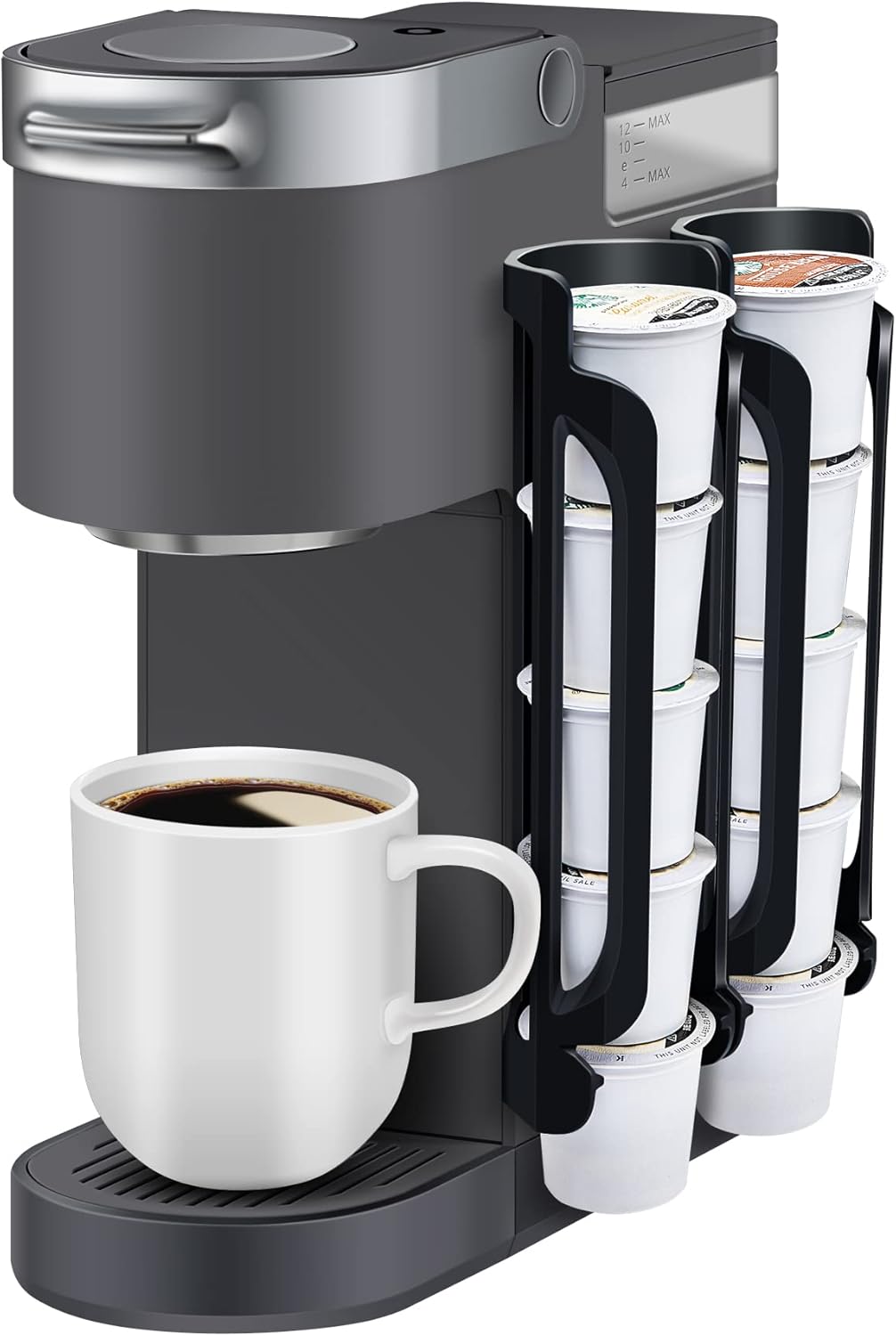 Kedofa K Cup Holder for Keurig- Coffee Pods Holder Side & Wall Mount ...