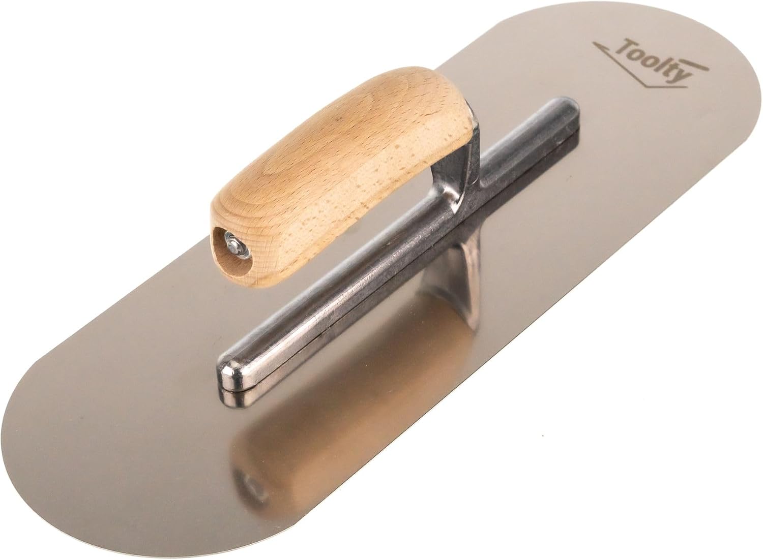 Toolty Heavy Duty Stainless Steel Pool Trowel - Concrete Finishing ...
