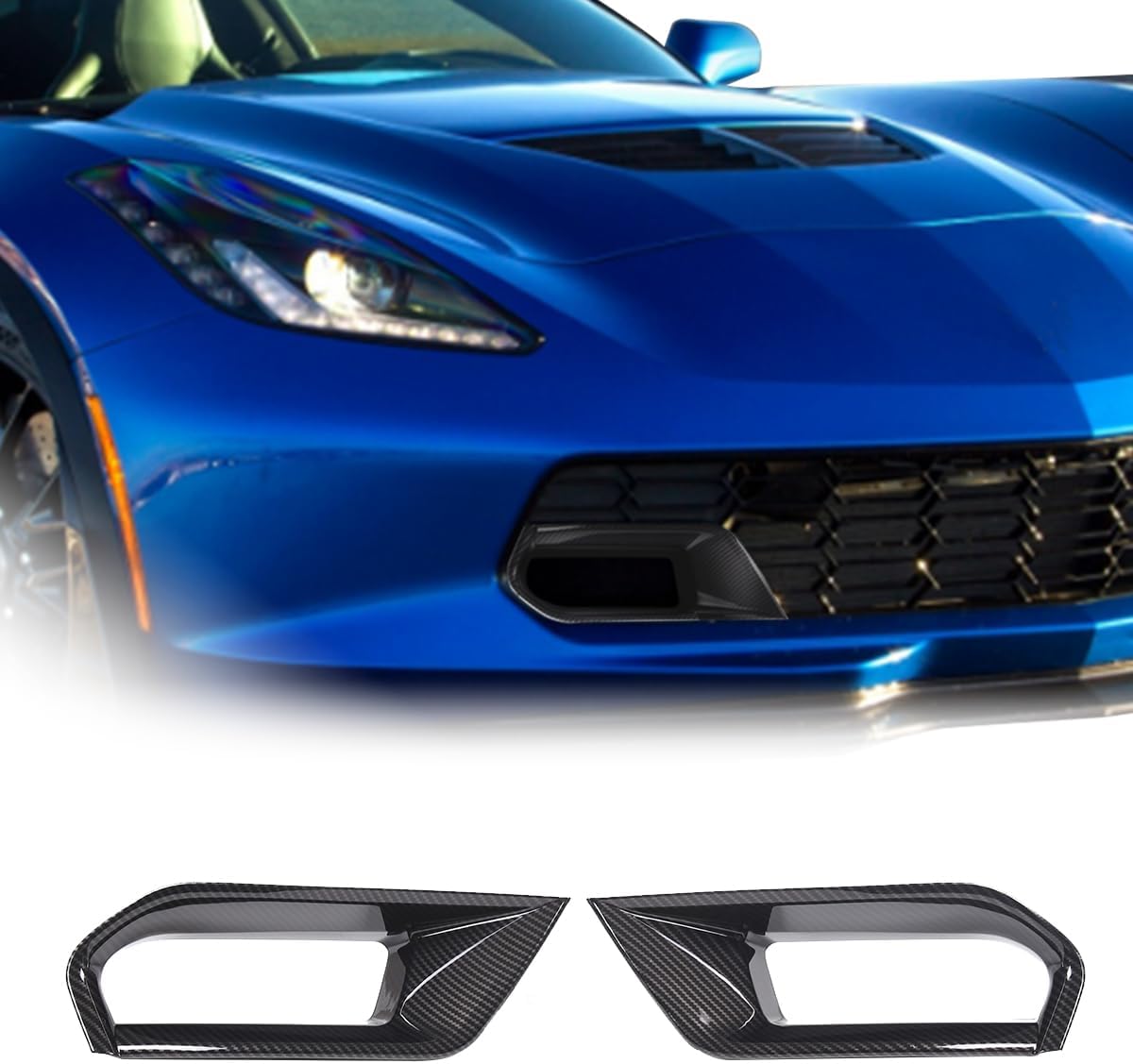 Amazon.com: Car Front Side Bumper Air Duct Vent Frame for Chevrolet ...