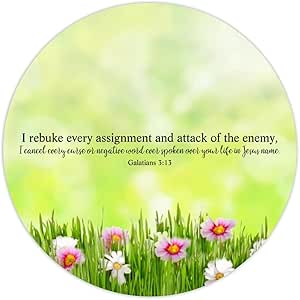 Amazon.com: 1.5in Round Label Stickers 100pcs I Rebuke Every Assignment ...