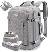 Amazon.com: Carry On Travel Backpack for Men & Women, 42L Flight ...