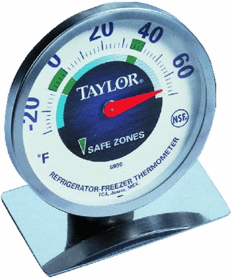 Taylor Precision Products Pro Freezer/Refrigerator Thermometer : Buy ...