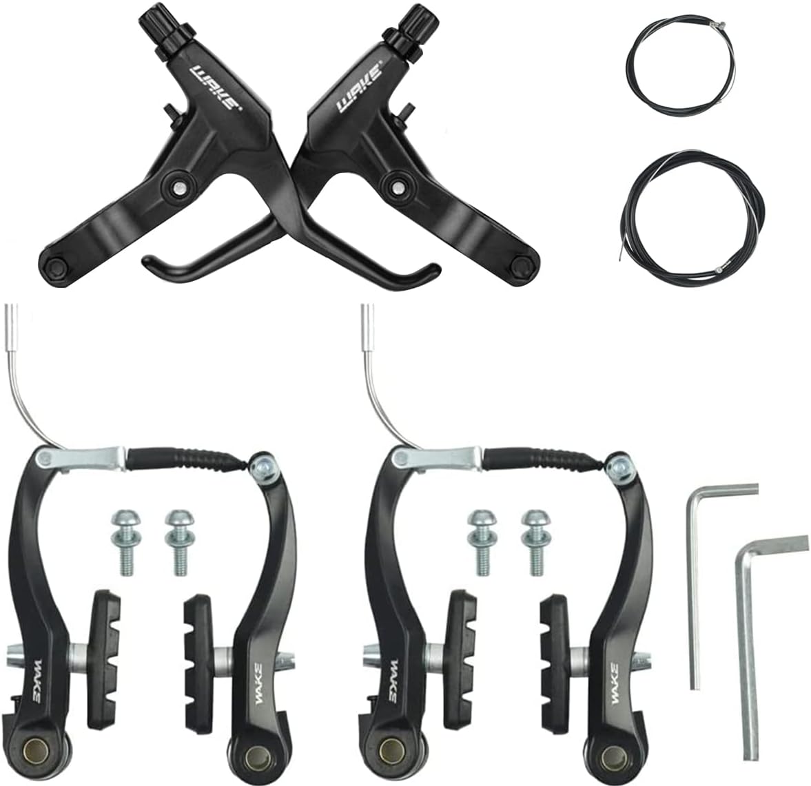 EICKMO Komplettes Universal Fahrrad Bremsen Set, Vordere und Hintere ...
