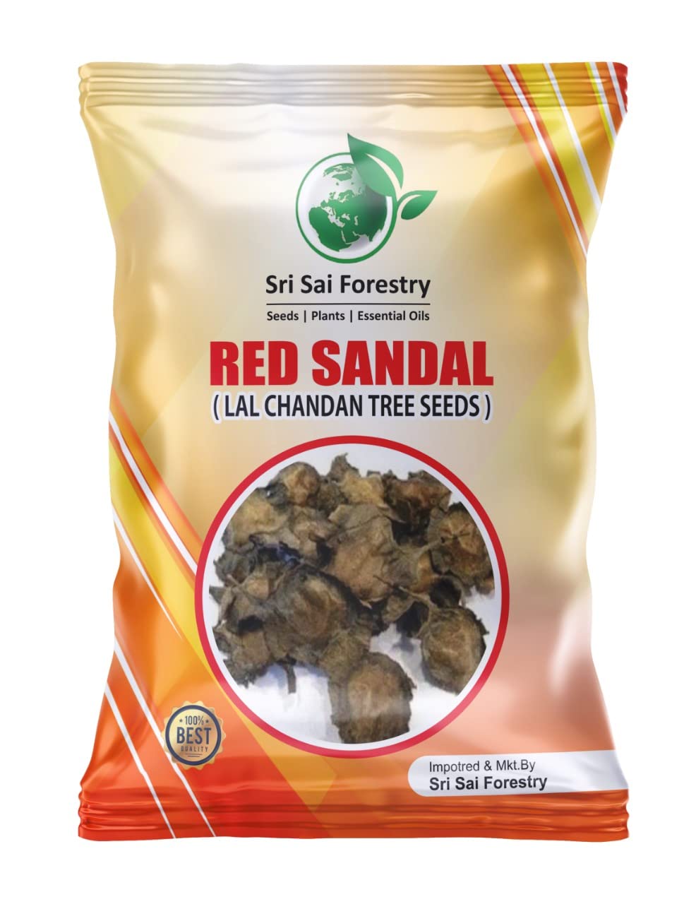 SRI SAI FORESTRY Red Sandalwood Plant Seeds (100g), Lal Chandan Seeds ...