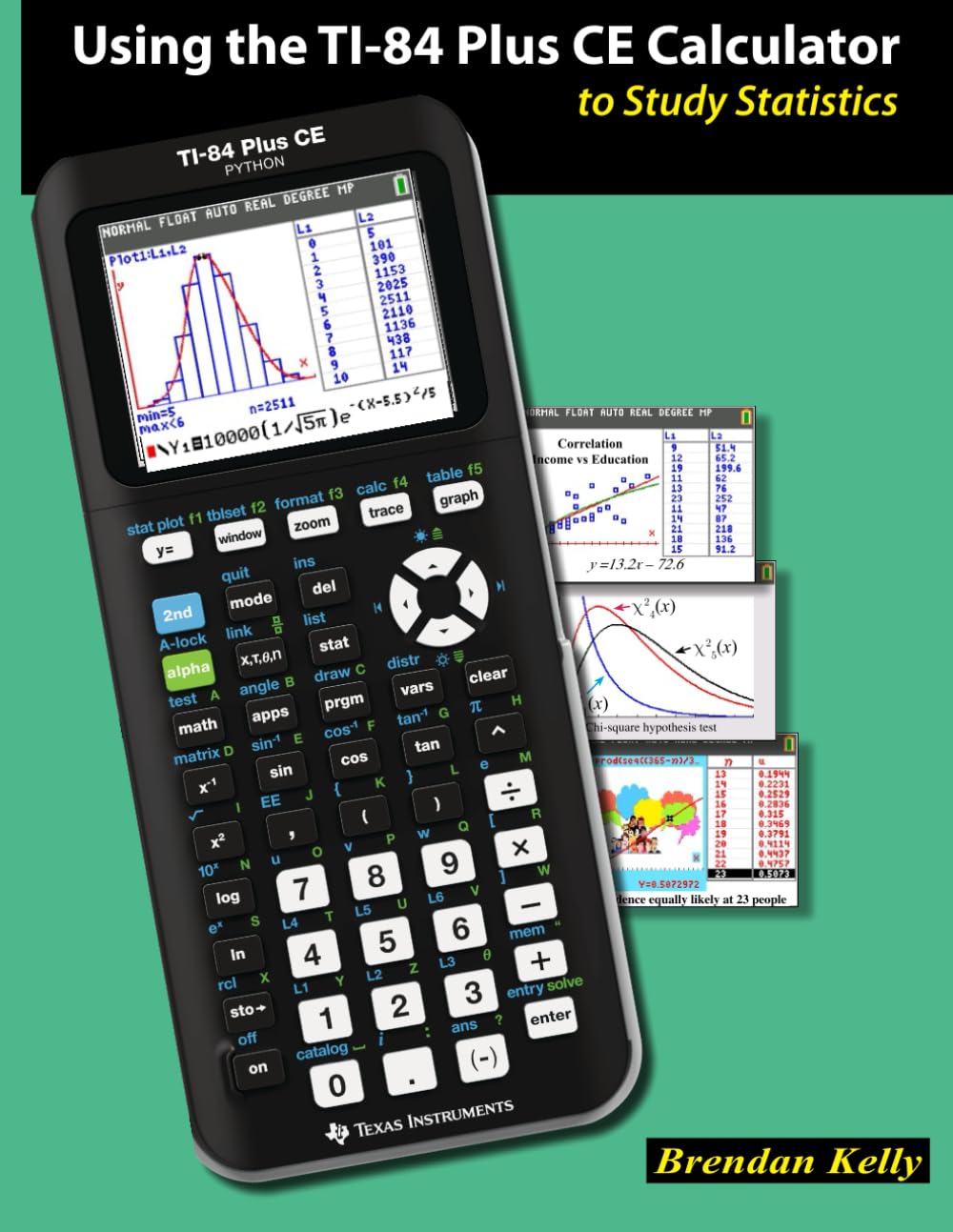 Amazon.com: Using the TI-84 Plus CE Calculator to Study Statistics ...