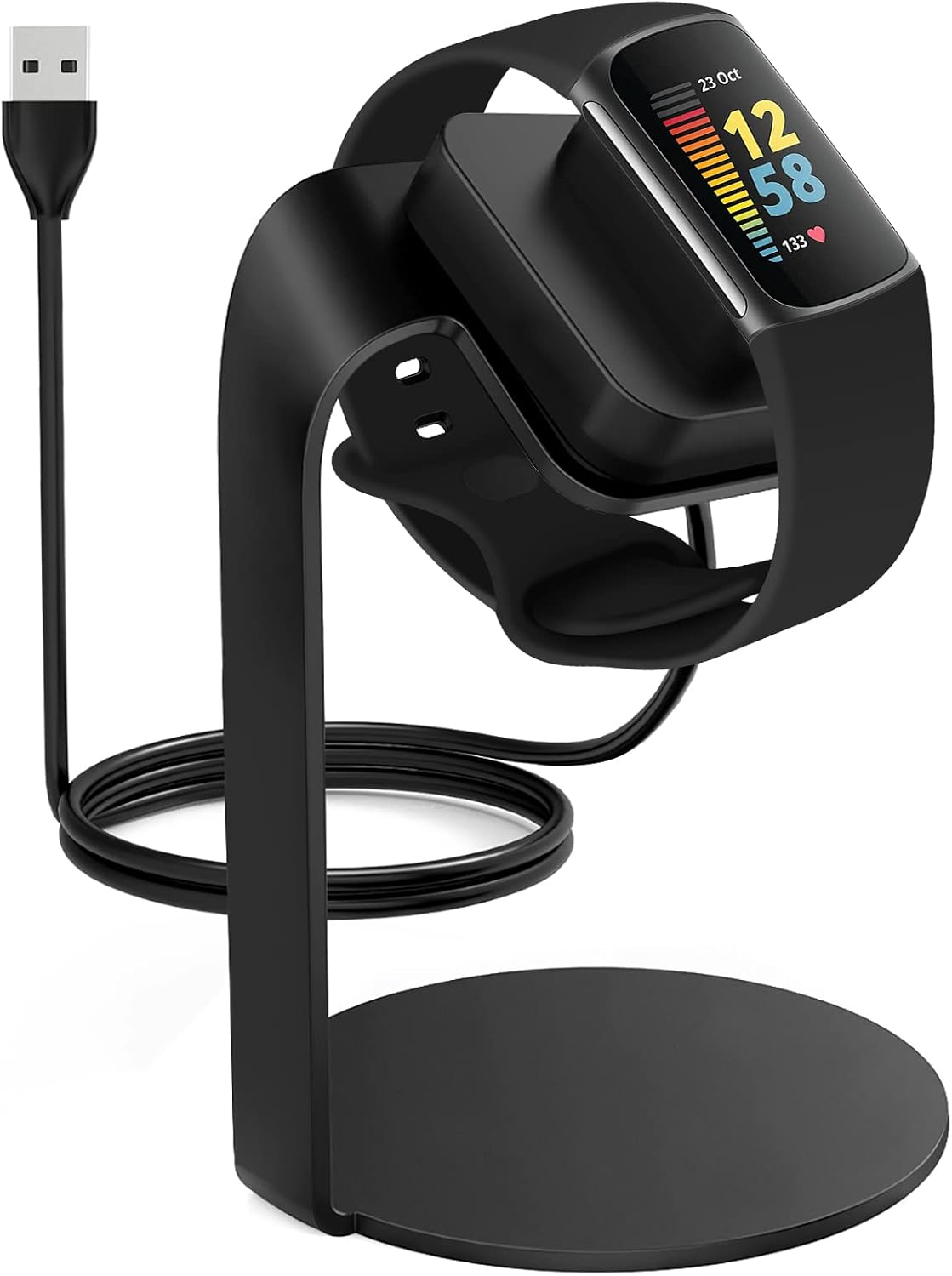 Voakod Charger Dock Compatible with Fitbit Luxe/Fitbit Charge 5 ...