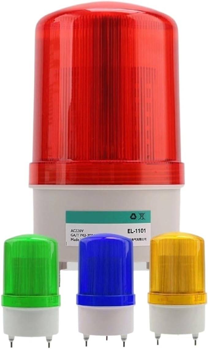 Light Tower, LED Warning Light Industrial Beacon Rotating Strobe Signal ...