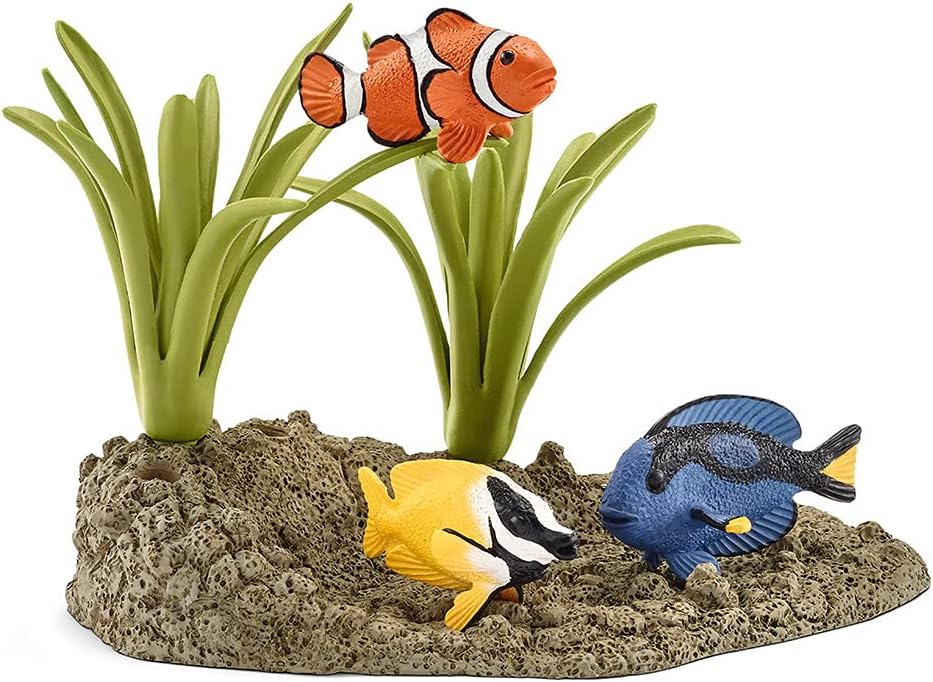 Amazon.com: Schleich North America Coral Fish Figure : Schleich: Toys ...