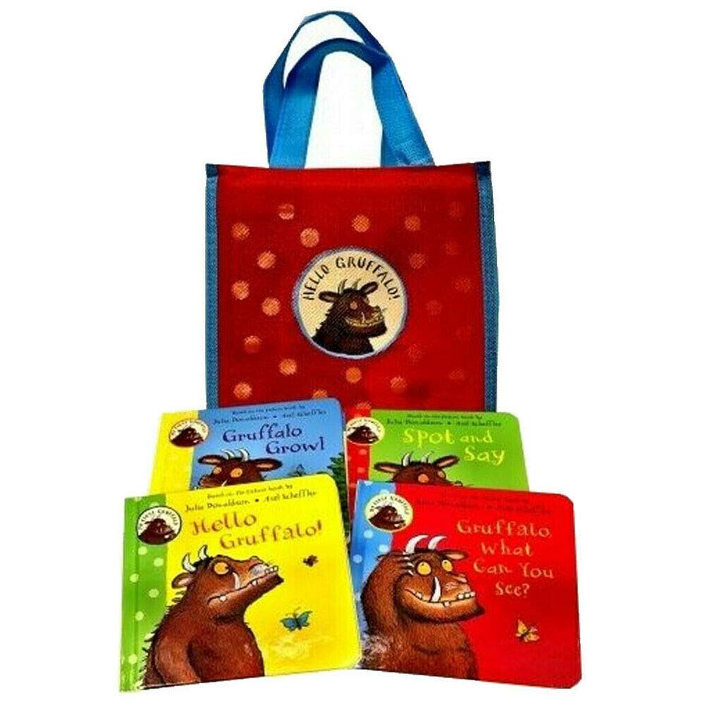 Hello Gruffalo Collection 4 Books Set in a Bag by Julia Donaldson ...