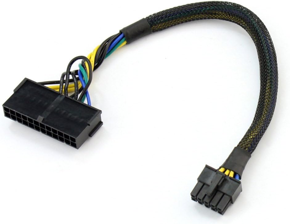 Amazon.com: AYA 12-Inch 24-Pin Female to 10-Pin Male ATX Main PSU Power ...