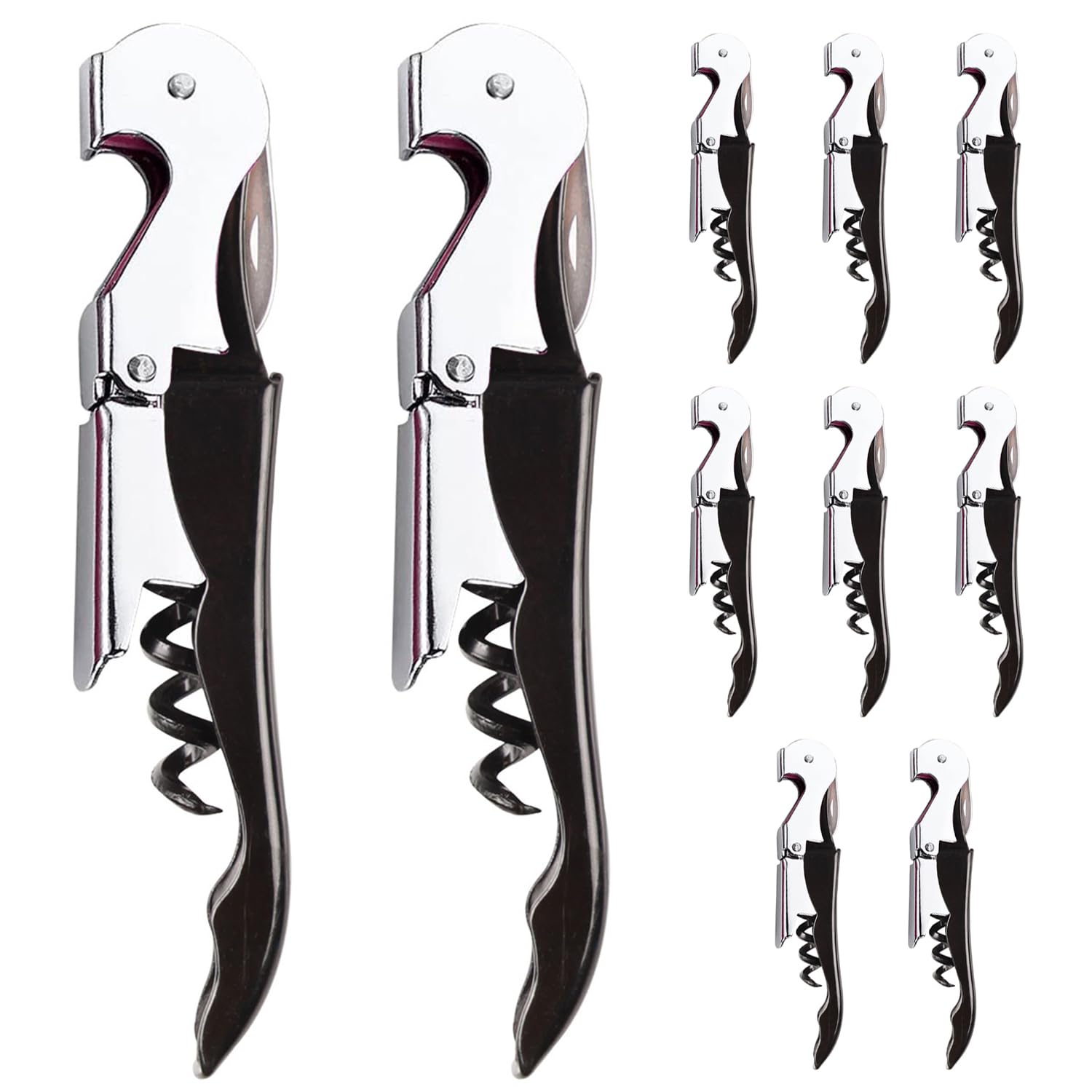 Amazon.com: BLUE world Waiter Corkscrew Wine Opener Kit Stainless Steel ...