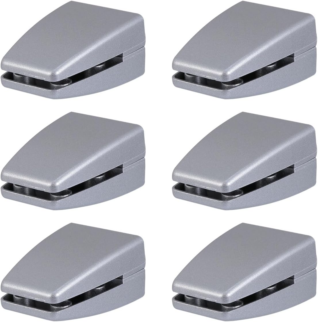 Amazon.com: 6pcs Desk Clip Desk Divider Clips Adjustable Shelves Desk ...