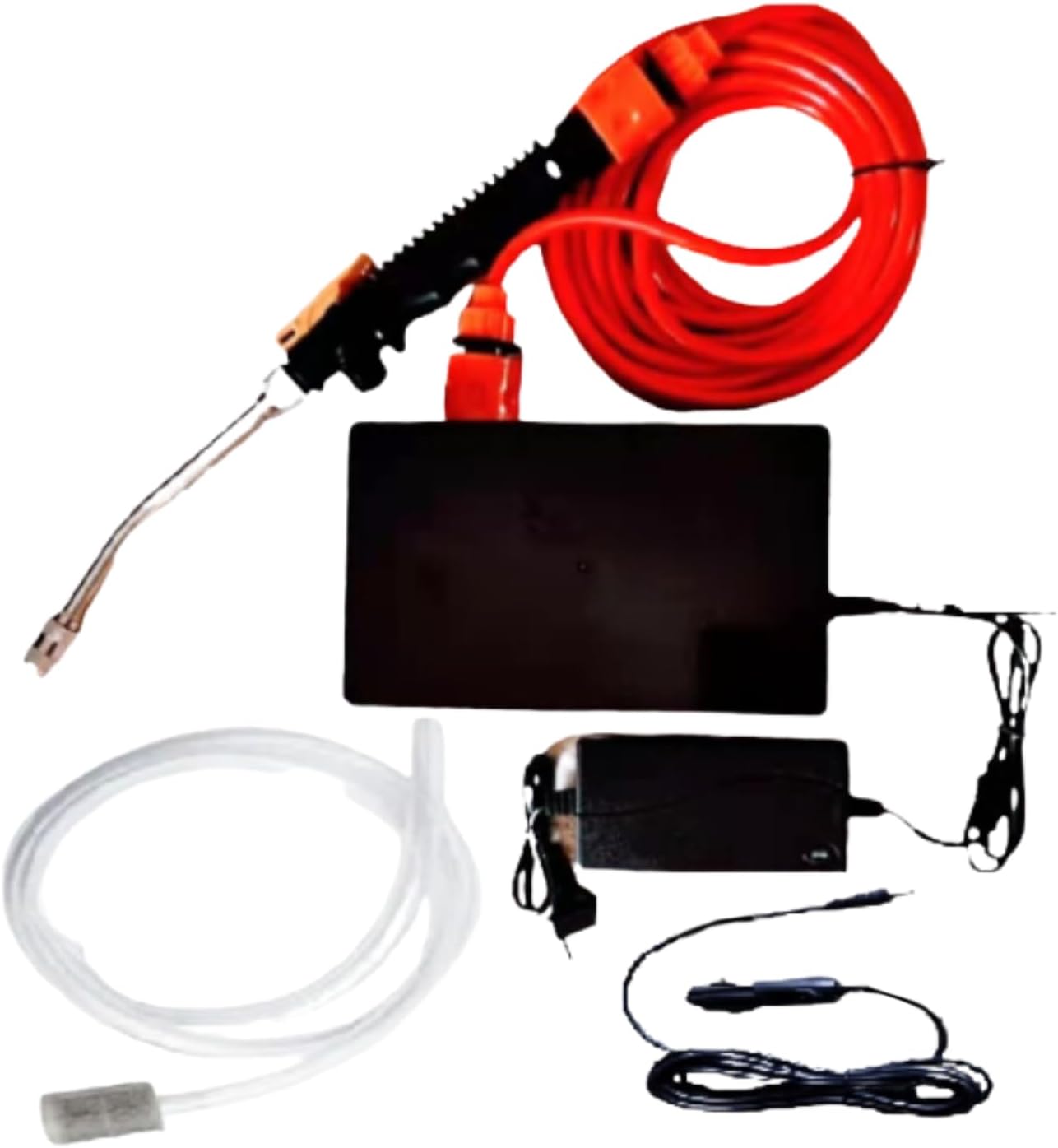 Amazon.com : DC 110V to 12V Car Washer Pump Kit Portable Electric ...
