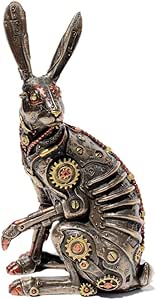 Veronese Steampunk Jack Rabbit Cold Cast Bronze Statue : Amazon.com.au ...