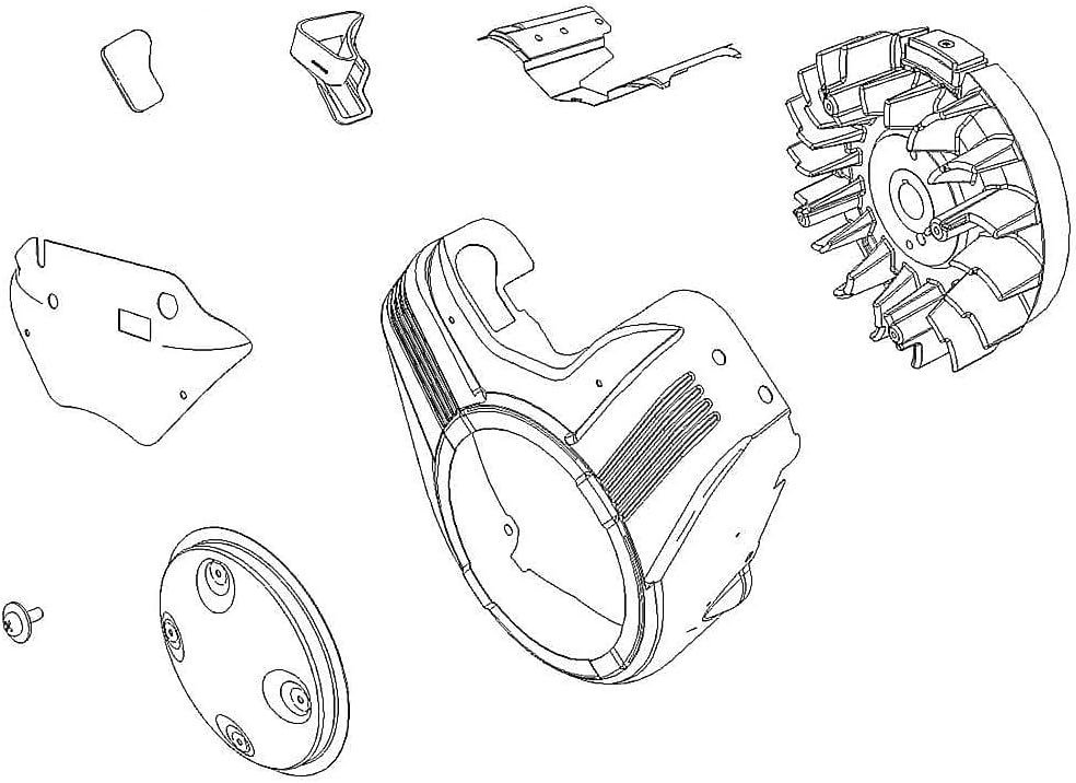 Amazon.com : Briggs & Stratton 844818 Flywheel Conversion Kit : Lawn ...