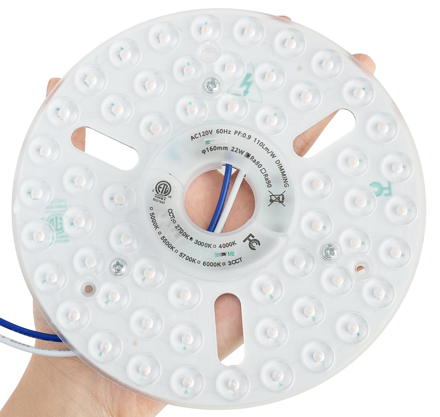 Snapklik.com : Ledytech 22W 6.3 Retrofit Light Kit For Ceiling Fan ...