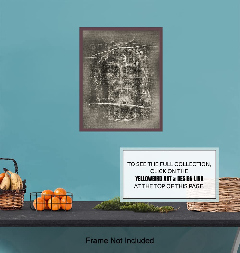 Jesus Wall Decor LARGE - 11x14 Jesus Christ Shroud Philippines | Ubuy