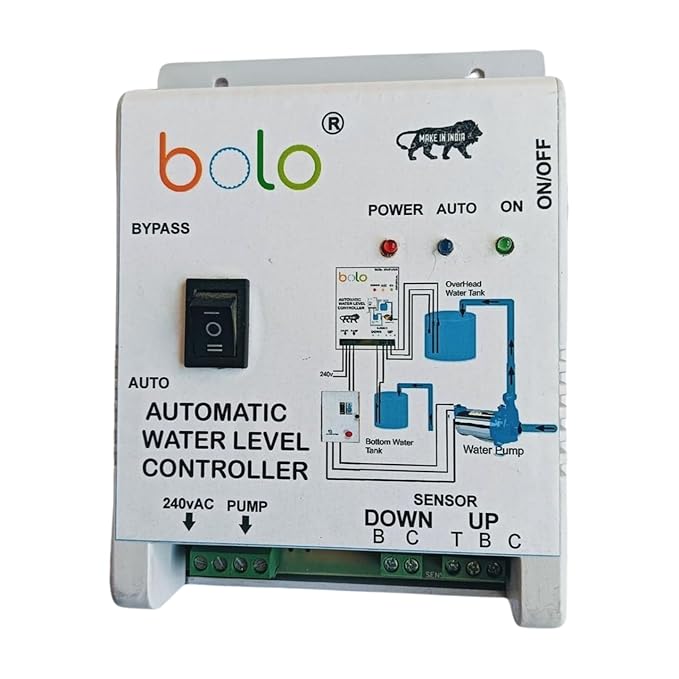 BOLO Fully Automatic Water level Controller with Sensors : Amazon.in ...