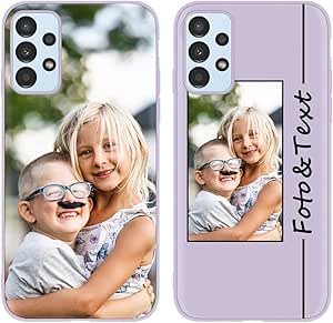 Amazon.com: Eouine Custom Phone Case for Samsung Galaxy A32 4G (6.4") - Personalized Picture ...