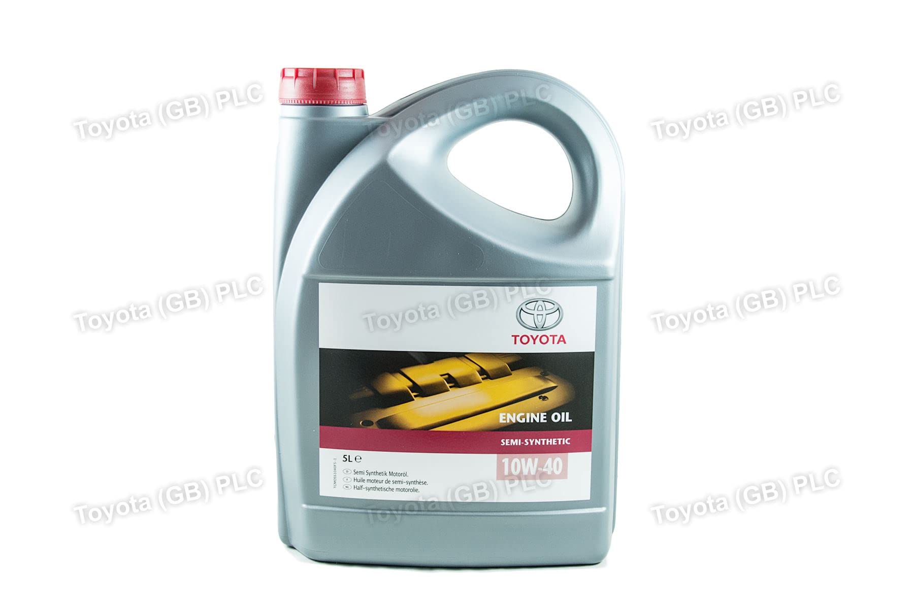 Buy Genuine Toyota Engine Motor Oil 10W40 Semi Synthetic 5 Litres ...
