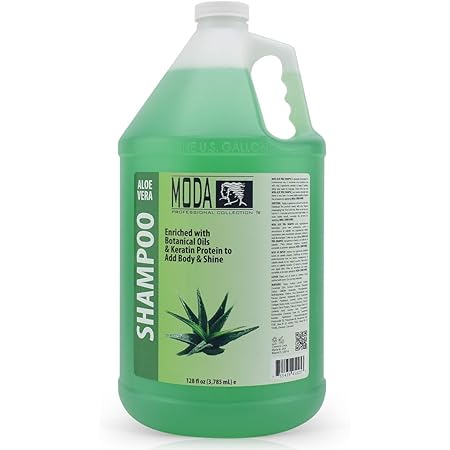 Amazon.com : MODA - Moisturizing Shampoo for All Hair Types, Apple, 128 ...