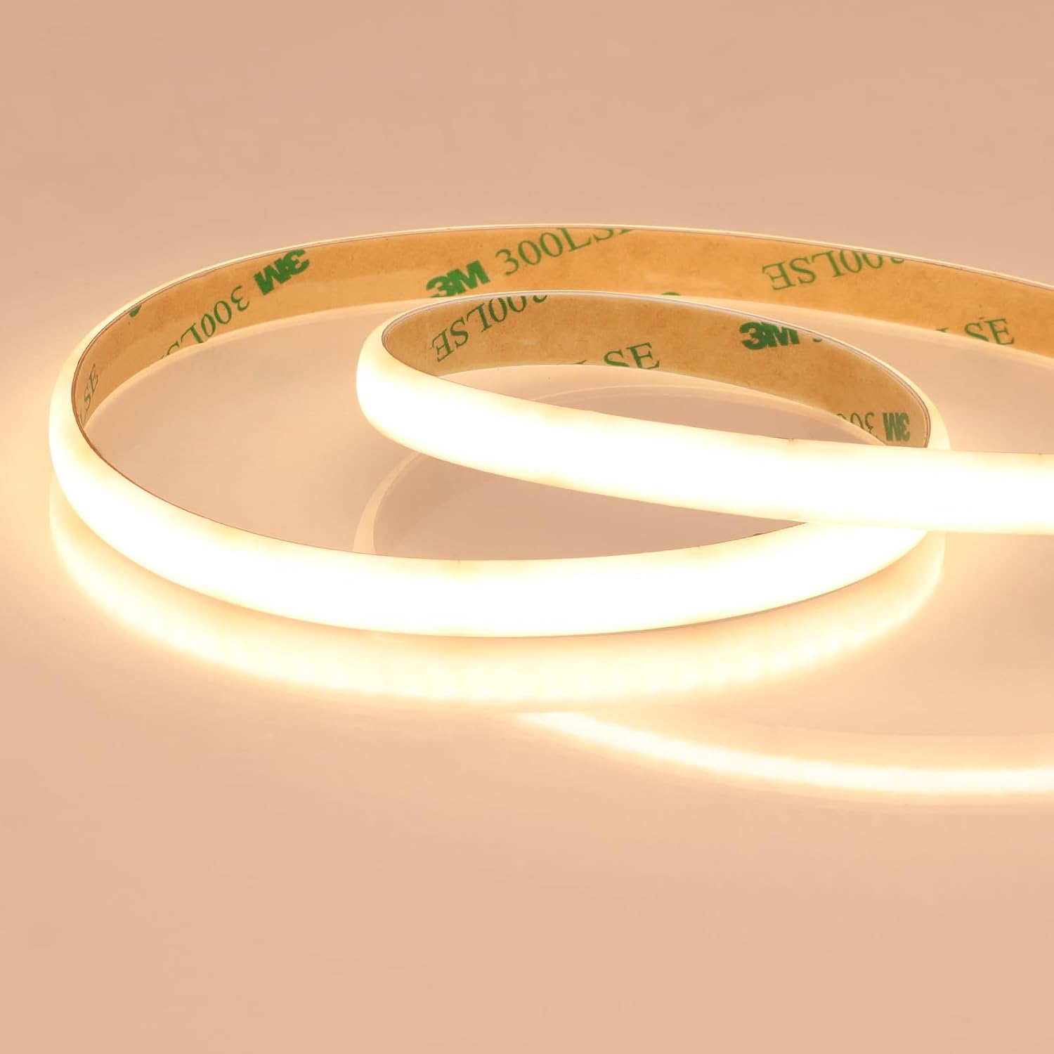 Amazon.com: JOYLIT Diffused COB LED Light Strip 24V 3000K Warm White 16.4FT 525LM/FT Super ...