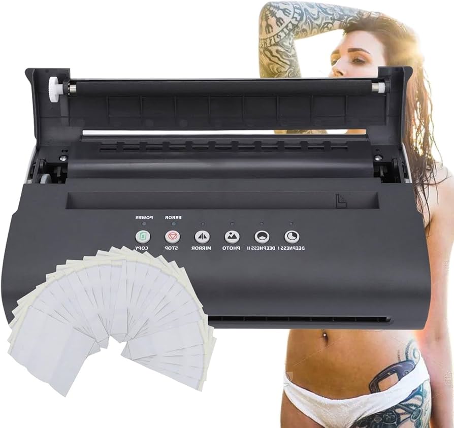 Cordless Tattoo Stencil Printer, Tattoo Thermal Copier, 47% OFF