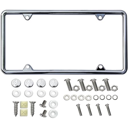 Amazon.com: Cruiser Accessories 30630 Perimeter License Plate Frame ...