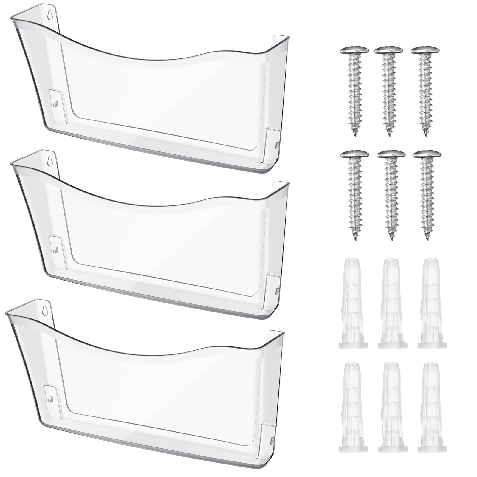 Snapklik.com : Colarr 3 Pcs Single Pocket, Expandable Pocket Wall File ...