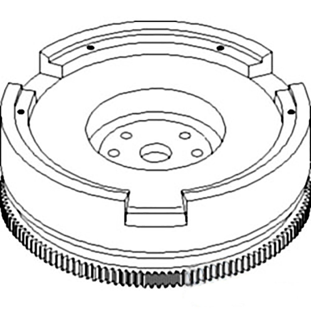 Amazon.com: RAParts RE502973 New Flywheel w/Ring Gear Fits John Deere ...