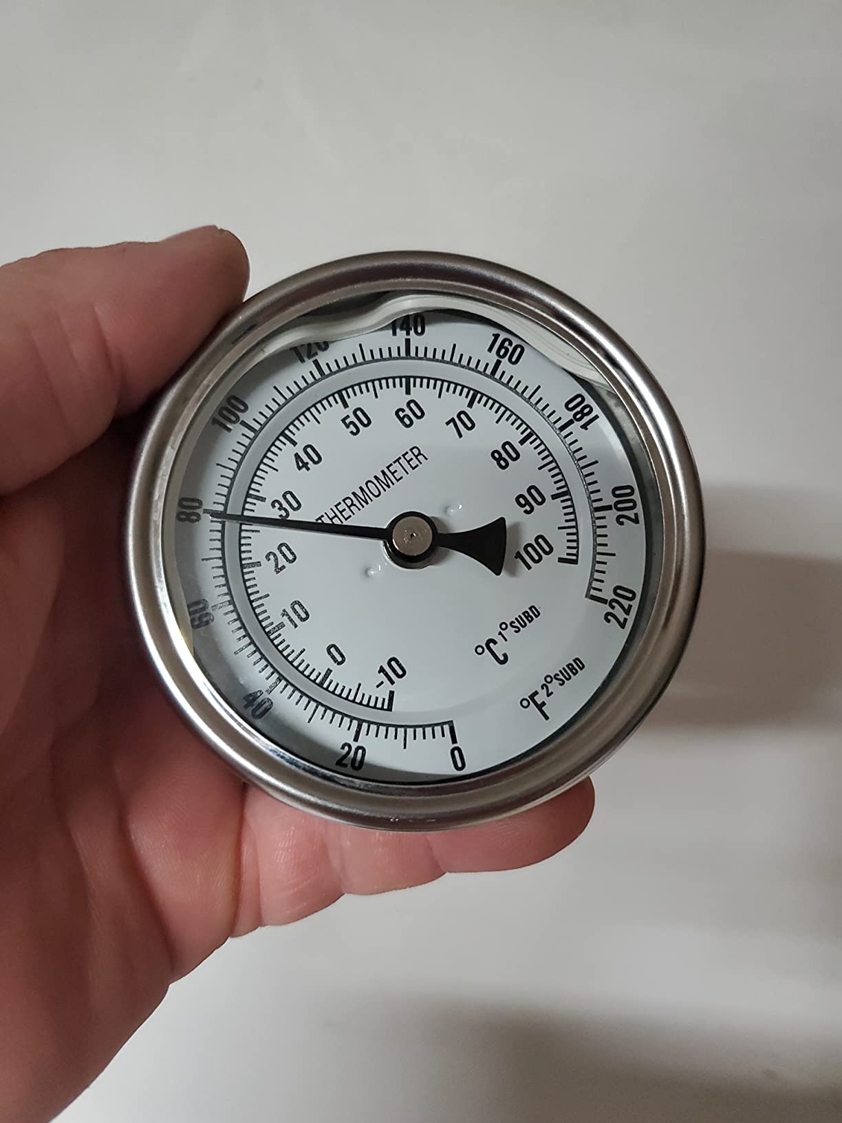 $3/mo - Finance FERRODAY 1/2 NPT Stainless Steel Thermometer Dial ...
