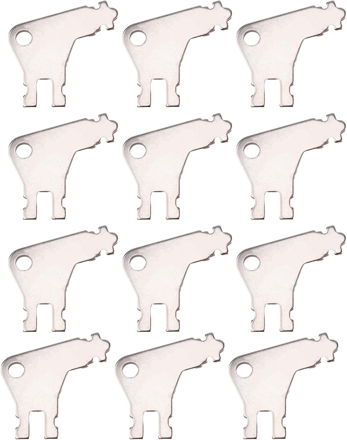 Amazon.com: 12pcs Paper Towel Dispenser Key for Georgia Pacific, Iron ...