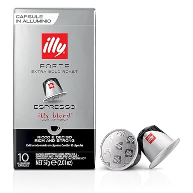 Amazon.com: Illy Espresso Compatible Capsules - Single-Serve Coffee ...