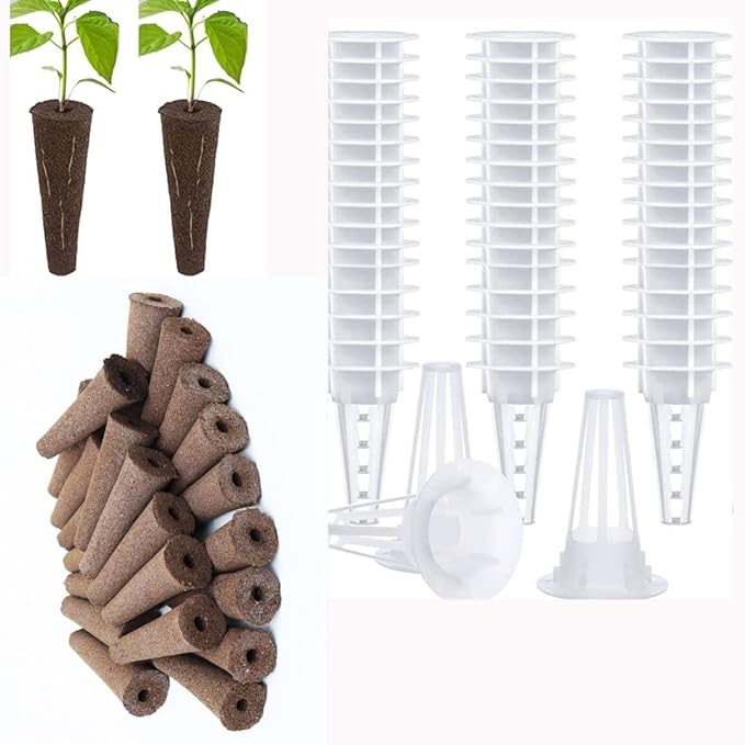 Amazon.com: Hydroponics Sponge Growth Sponges-Seedling Starter Sponges ...